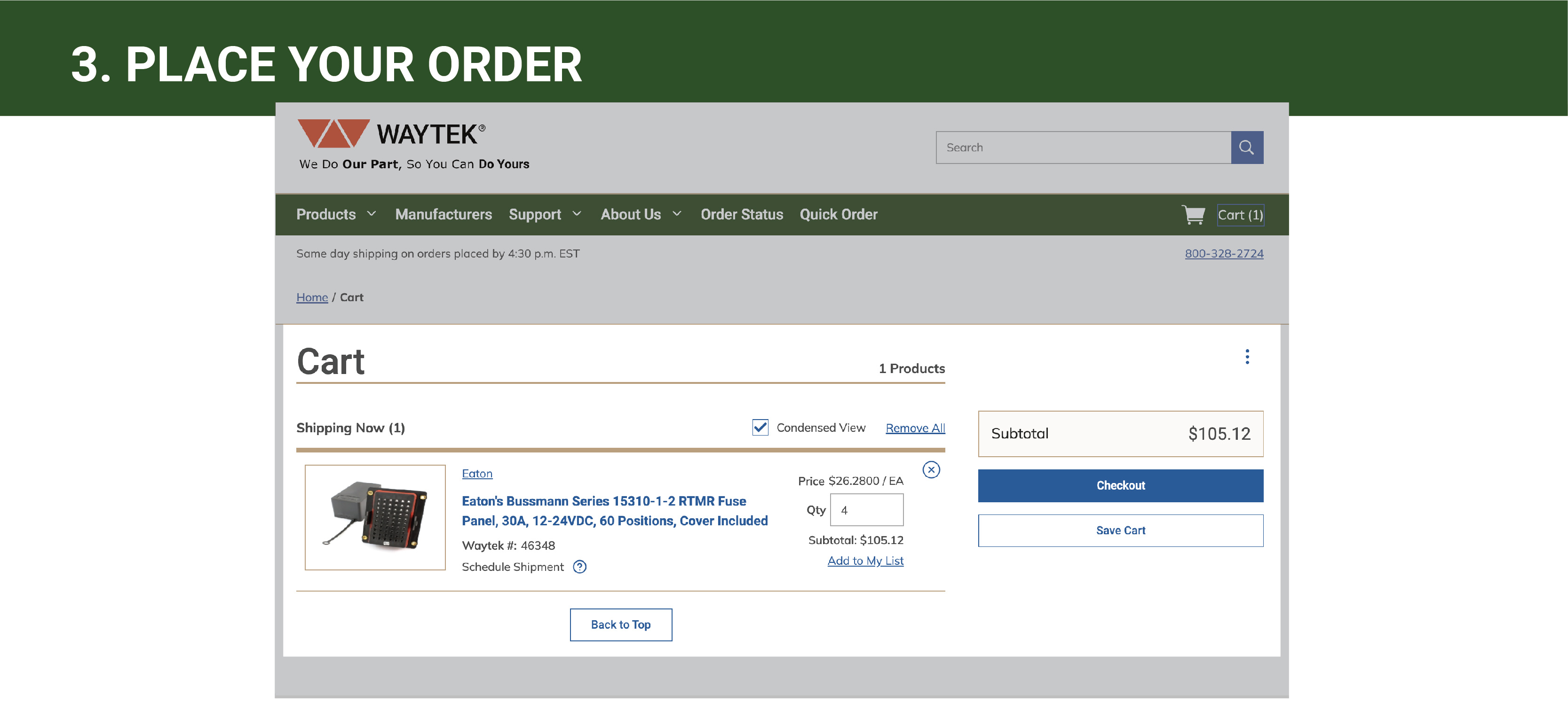 How to Order | Waytek